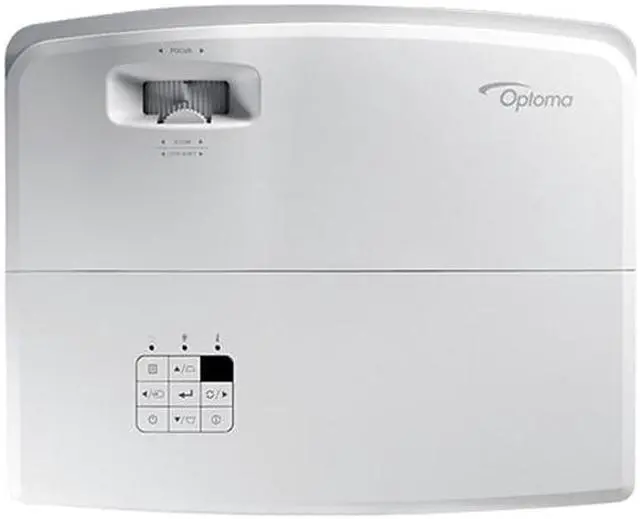 Optoma EH512 3D DLP Projector - 16:9 - White - 1920 x 1080 - Rear ...