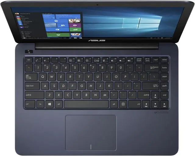 ASUS L402 Thin and Light Laptop, 14" HD, AMD E2-6110 Processor, AMD ...