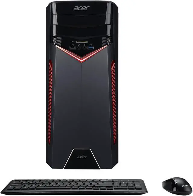 Acer Desktop Computer Aspire GX-281-UR17 AMD Ryzen 5 1400 (3.20 GHz) 8 ...