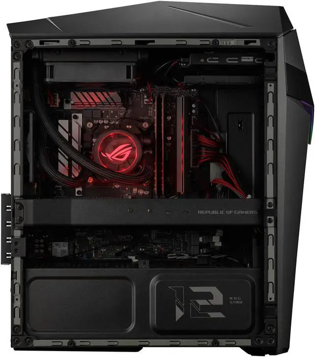 ROG Strix GL12 Gaming Desktop - Overclocked Intel Core i9-9900K 8-Core ...