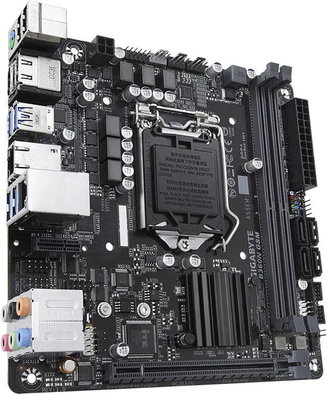GIGABYTE B360N GSM LGA 1151 (300 Series) Mini ITX Motherboards - Intel - Newegg.com