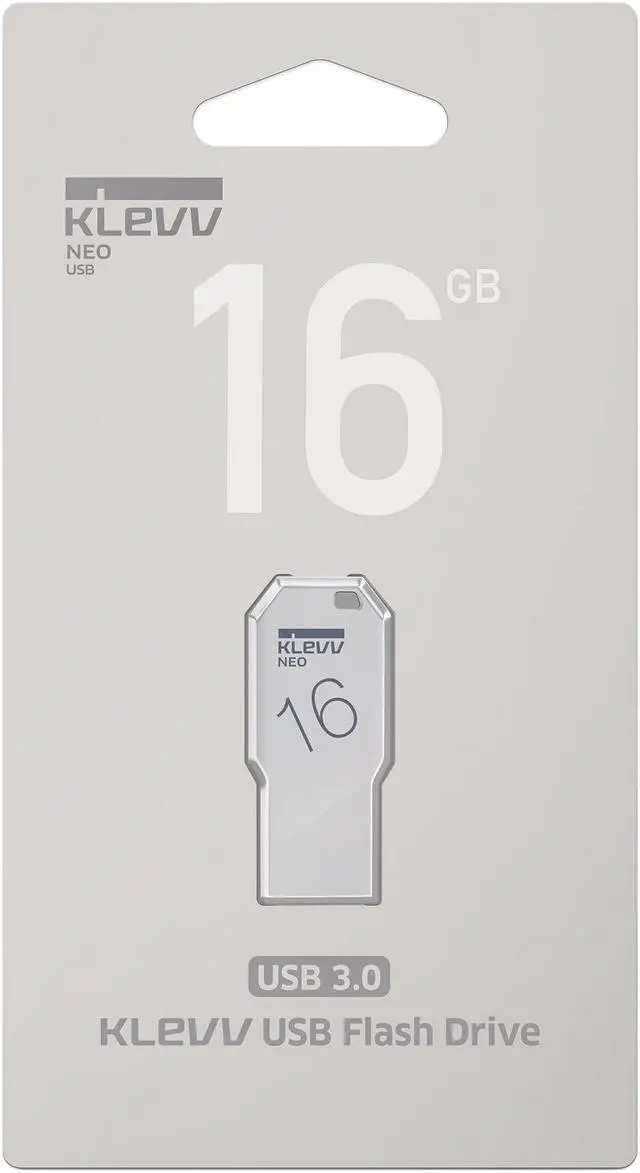 KLEVV Neo USB Flash Drive 16GB USB 3.0 White, U016GUR3-NE, Read: 120MB/s, Write: 45MB/s - Newegg.com