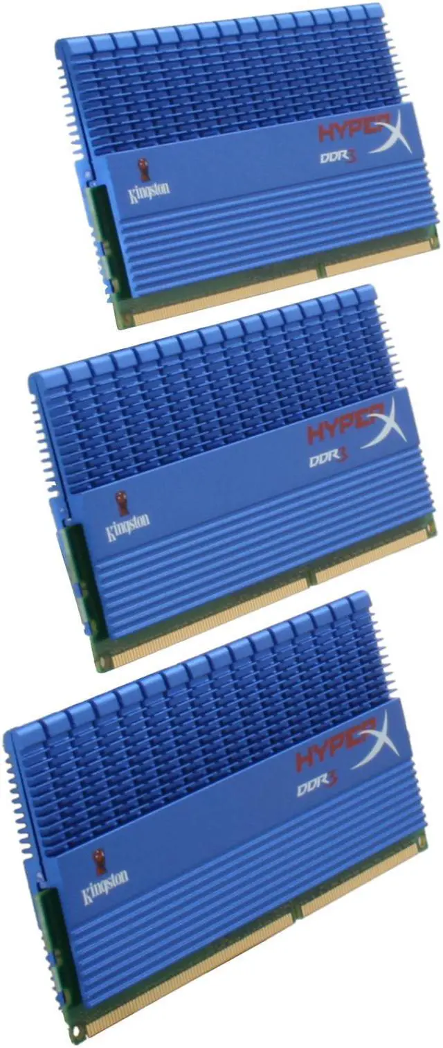 HyperX T1 Series 3GB (3 x 1GB) DDR3 2000 (PC3 16000) Triple Channel Kit ...