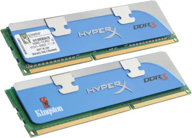 HyperX 2GB (2 x 1GB) DDR3 1600 (PC3 12800) Desktop Memory Model ...