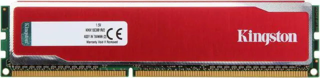 HyperX Blu Red Series 2GB DDR3 1333 Desktop Memory Model KHX13C9B1R/2 ...