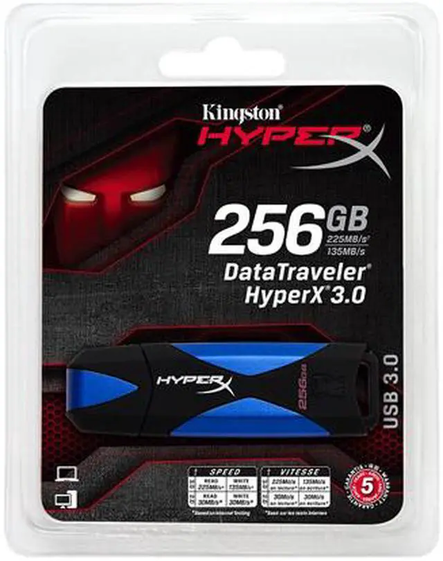 HyperX DataTraveler HyperX 3.0 256GB USB 3.0 Flash Drive - Newegg.com