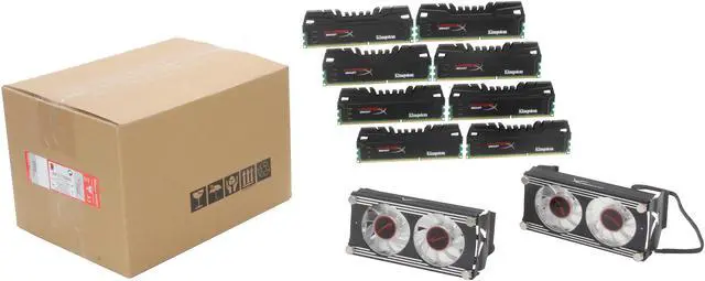 HyperX Beast 64GB (8 x 8GB) DDR3 2133 Desktop Memory (with KHX-Fan ...