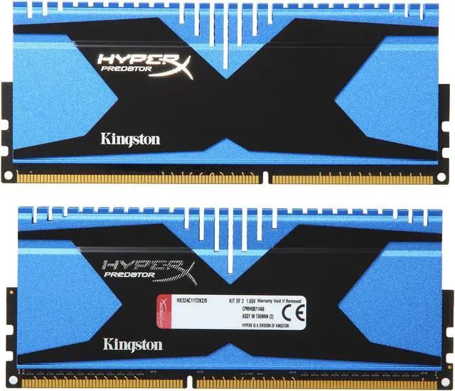 HyperX Predator 8GB (2 x 4GB) 240-Pin DDR3 SDRAM DDR3 2400 Desktop ...
