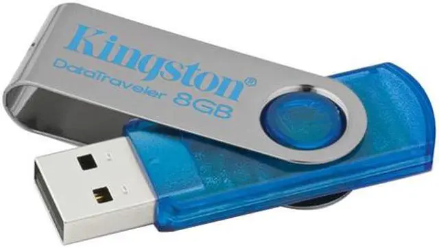 Kingston DataTraveler 101 8GB USB 2.0 Flash Drive (Cyan) - Newegg.com