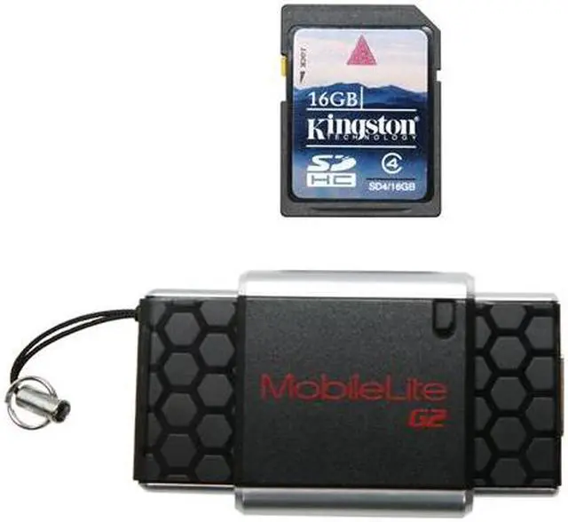 Kingston 16GB Secure Digital High-Capacity (SDHC) Flash Card w ...