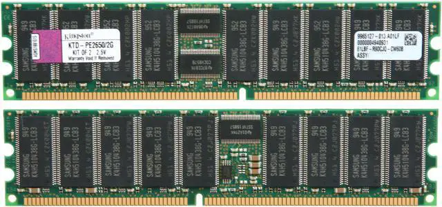 Kingston 2GB (2 x 1GB) System Specific Memory - Newegg.com