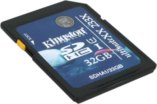 Kingston 32GB Secure Digital High-Capacity (SDHC) Ultimate XX Flash ...