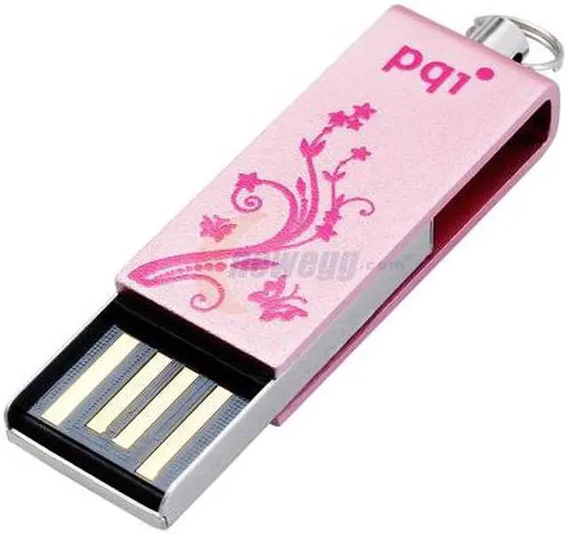 PQI i812 8GB USB2.0 Flash Drive (Pink) - Newegg.com
