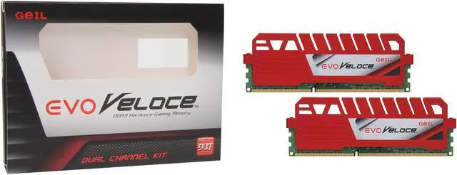 GeIL EVO Veloce Series 16GB (2 x 8GB) DDR3 1333 (PC3 10666) Desktop ...