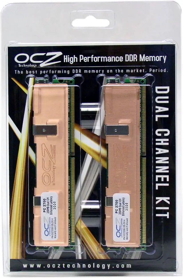 OCZ Dual Channel Performance Series with EL Feature-Set 512MB (2 x ...