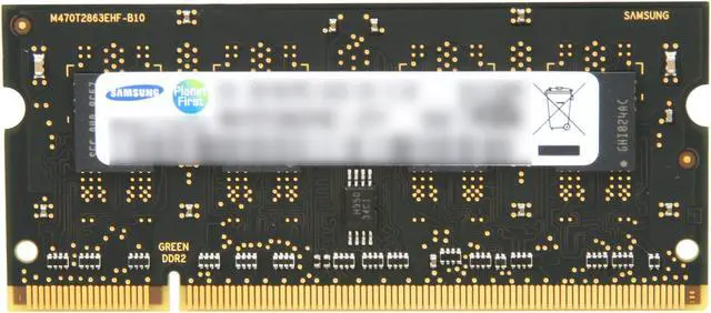 SAMSUNG 1GB 200-Pin DDR2 SO-DIMM DDR2 800 (PC2 6400) Laptop Memory ...