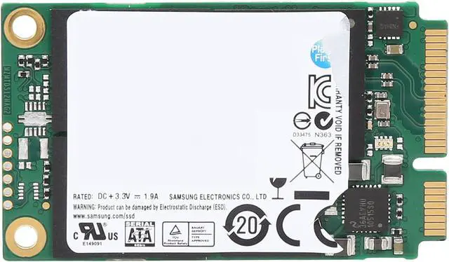 Refurbished: SAMSUNG mSATA 128GB Mini-SATA (mSATA) Internal Solid State ...
