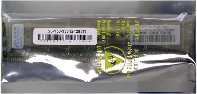 SimpleTech 512MB DDR 400 (PC 3200) System Memory Model RB3200DDR/512 ...