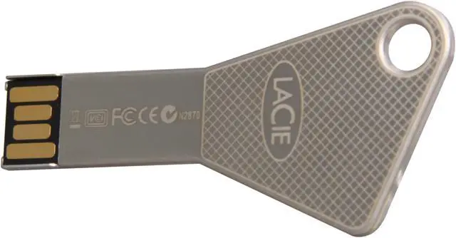 LaCie WhizKey 16GB USB 2.0 Flash Drive - Newegg.com