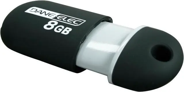 DANE-ELEC 8GB USB 2.0 Flash Drive (Black) - Newegg.com