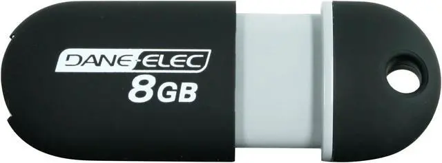 DANE-ELEC 8GB USB 2.0 Flash Drive (Black) - Newegg.com