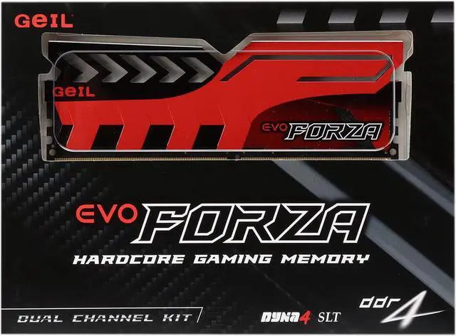 GeIL EVO FORZA 16GB (2 x 8GB) DDR4 2666 (PC4 21330) Desktop Memory ...