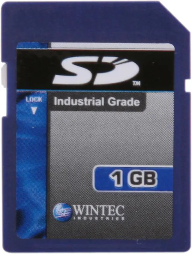 Open Box: Wintec 1GB Secure Digital (SD) Flash Card Model 33121354-I ...
