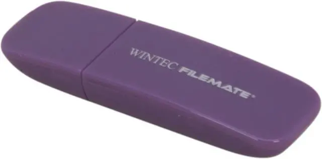 Wintec FileMate Contour 8GB USB 2.0 Flash Drive (Purple) - Newegg.com