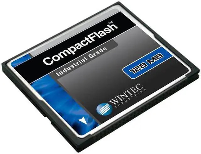 Open Box: Wintec 128MB Compact Flash (CF) Card Industrial Grade SLC ...