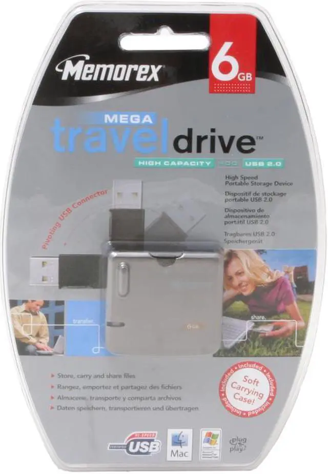 Memorex Mega TravelDrive 6GB Flash Drive (USB2.0 Portable) - Newegg.com