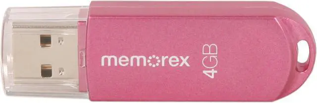 Memorex Mini TravelDrive 4GB USB 2.0 Flash Drive (Light Pink) - Newegg.com