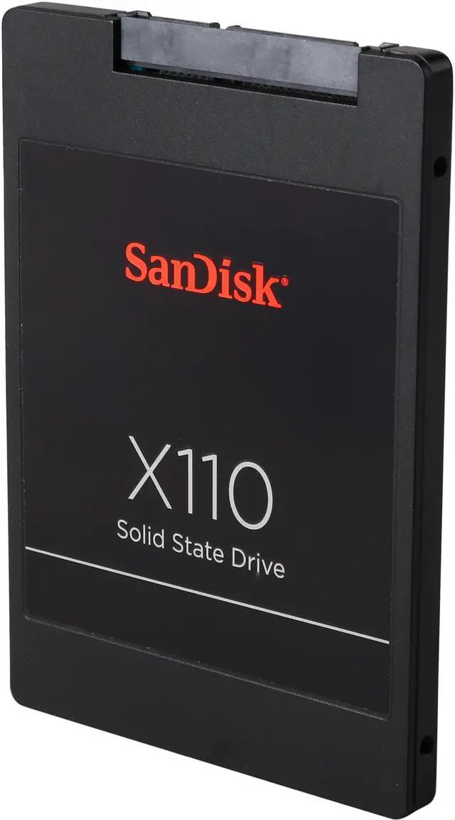 Refurbished: SanDisk X110 2.5" 256GB SATA III MLC Internal Solid State ...