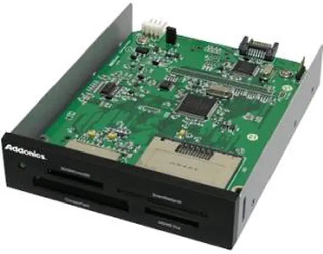 Addonics AEDMDISU2 15-in-1 USB & SATA Card Reader - Newegg.com