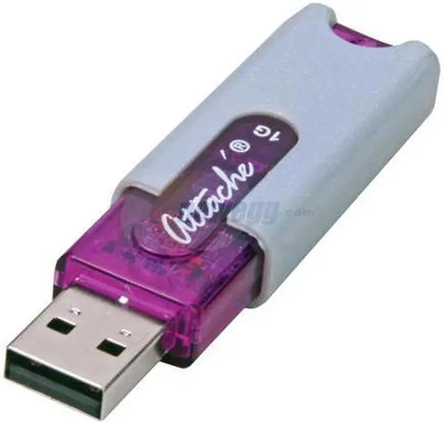 PNY Attaché 1GB Flash Drive (USB2.0 Portable) - Newegg.com