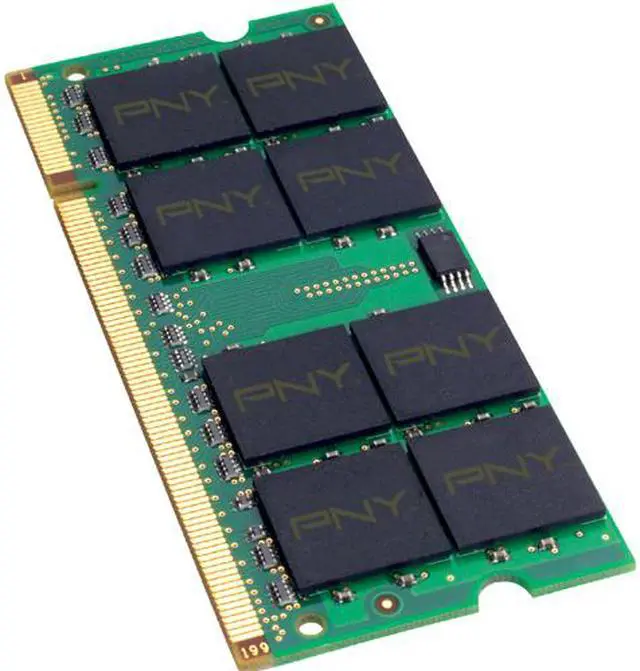 PNY Optima 2GB 200-Pin DDR2 SO-DIMM DDR2 667 (PC2 5300) Laptop Memory ...