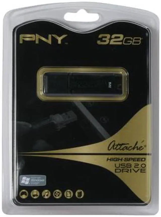 PNY 32GB Flash Drive (USB2.0 Portable) - Newegg.com