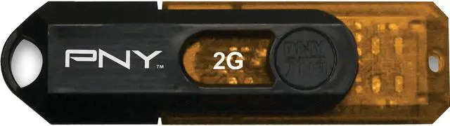 PNY P-FD2GB/MINI-EF 2GB Mini Attache USB 2.0 Flash Drive - Retail ...