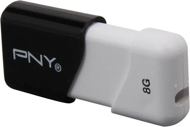 PNY Compact Attaché 8GB USB 2.0 Flash Drive - Newegg.com