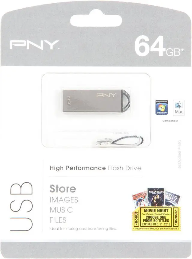 PNY 64GB USB 2.0 Flash Drive - Newegg.com