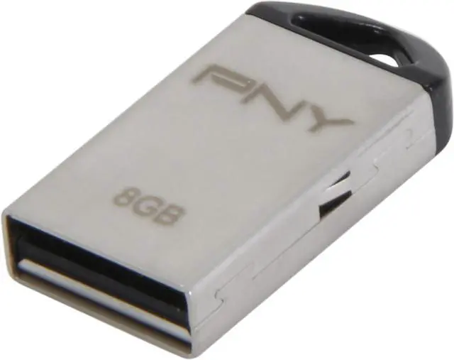 PNY Metal Attache 8GB USB 2.0 Flash Drive - Newegg.com