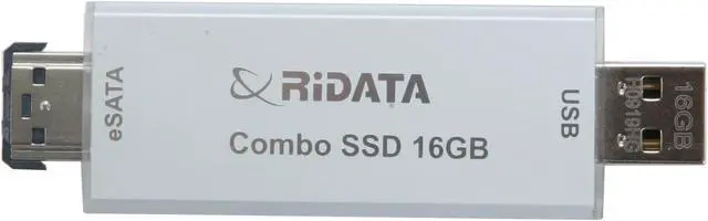 RiDATA RDESSD16G-R-BX USB 2.0 & eSATA MLC Industrial Solid State Disk ...