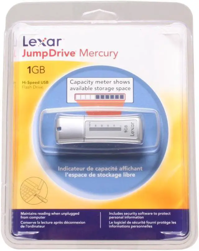 Lexar JumpDrive Mercury 1GB Flash Drive (USB2.0 Portable) - Newegg.com