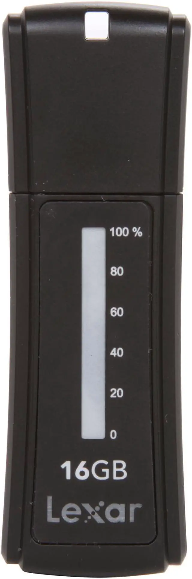 Lexar JumpDrive Secure II Plus 16GB USB 2.0 Flash Drive 256bit AES ...