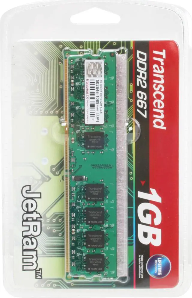 Transcend 1GB 240-Pin DDR2 667 (PC2 5300) Desktop Memory - Newegg.ca
