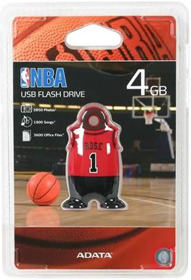 ADATA 4GB NBA Derrick Rose USB 2.0 Flash Player - Newegg.com