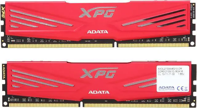 XPG V1.0 16GB (2 x 8GB) DDR3 2133 (PC3 17000) Desktop Memory Model ...
