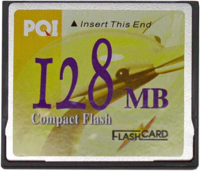 128MB Compact Flash (CF) Flash Media Model AC9128M - Newegg.com