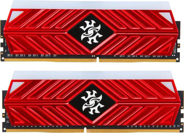 XPG SPECTRIX D41 16GB (2 x 8GB) DDR4 3600 (PC4 28800) Desktop Memory ...