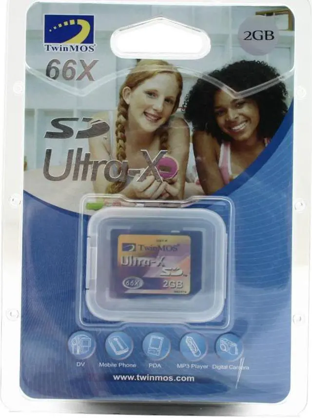 TwinMOS Ultra-X 2GB Secure Digital (SD) Flash Media Model FSD2GBU ...
