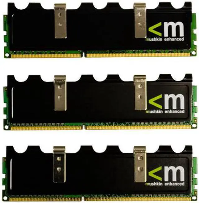 Mushkin Enhanced Blackline 6GB (3 x 2GB) DDR3 1333 (PC3 10666) Triple ...